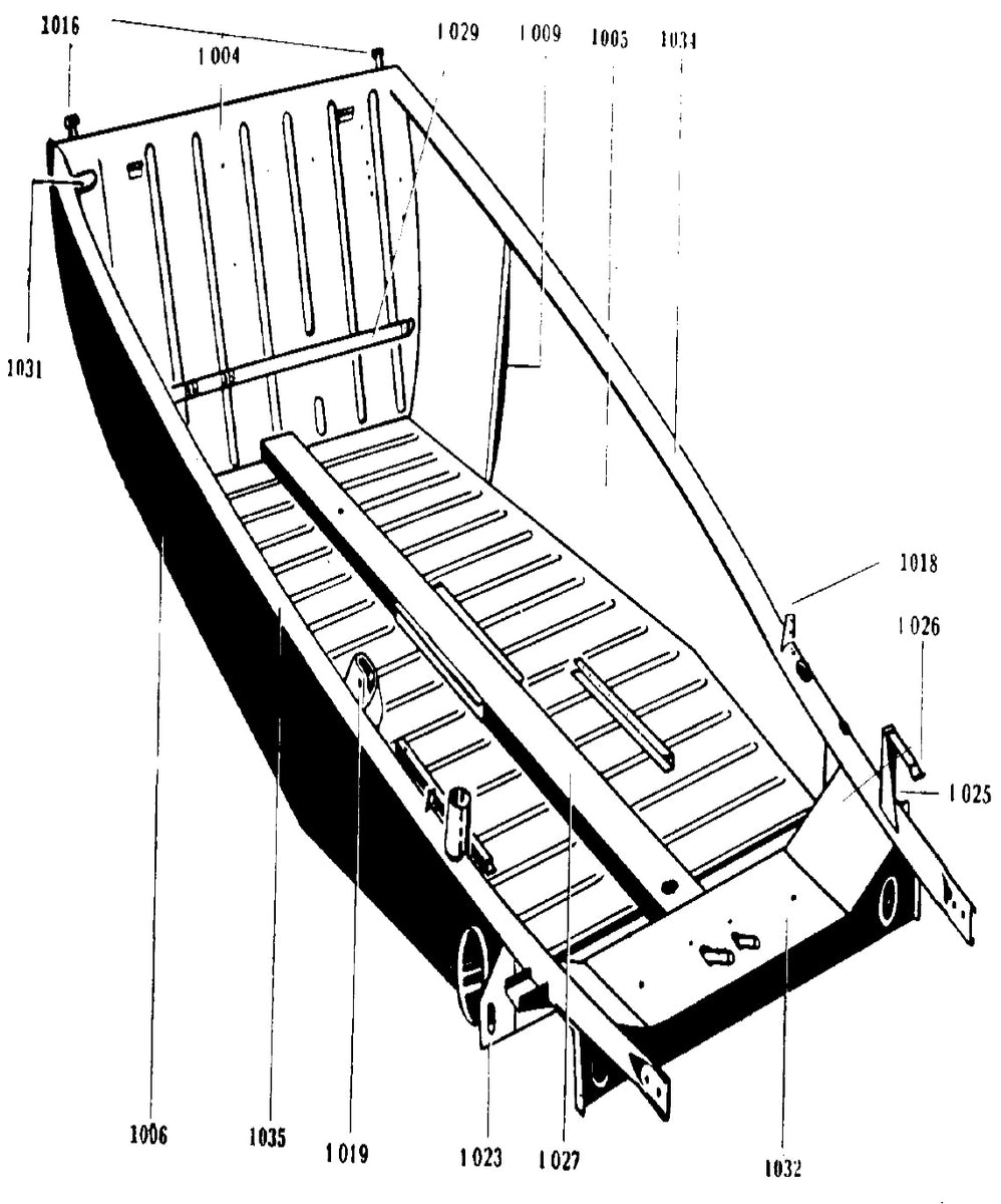 FMR part no. 1003 floor for KR200/201 - Last 1 – Schmittparts
