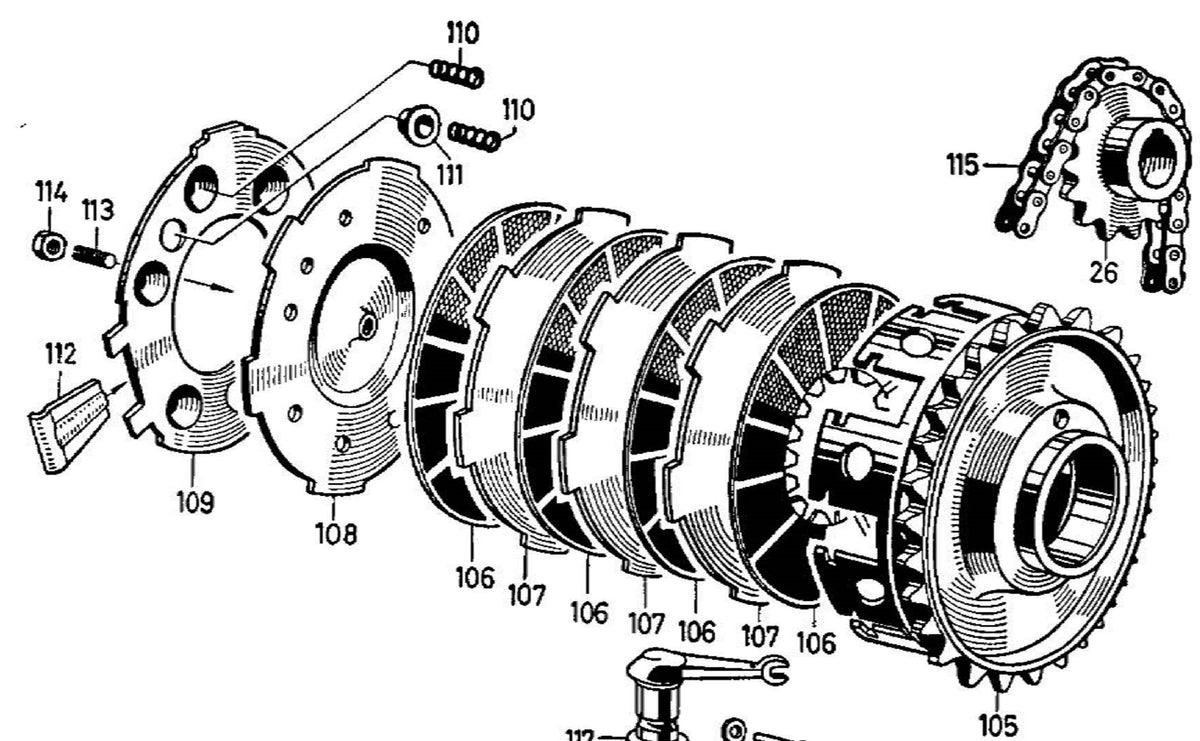 Clutch spring retainer plate – Schmittparts